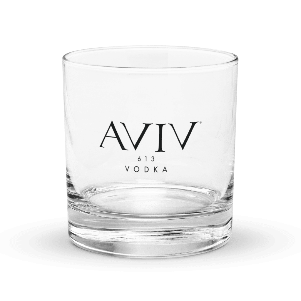 AVIV 613 Vodka Rocks Glass - AVIV 613 Vodka